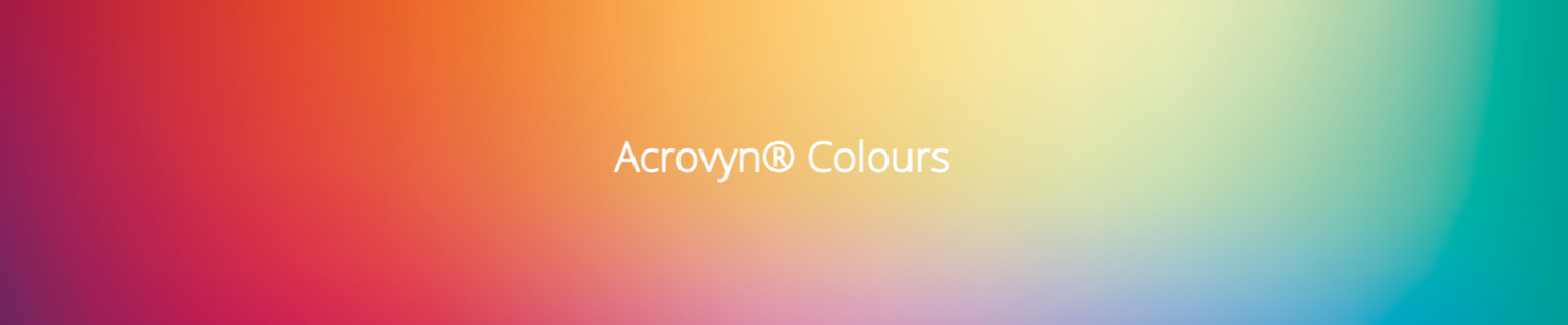 ACROVYN® COLOUR OPTIONS - CS Group NZ | Construction Specialties New ...